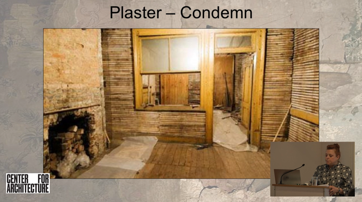 Plaster & Wallpaper Conservation at The Lower East Side Tenement Museum ...