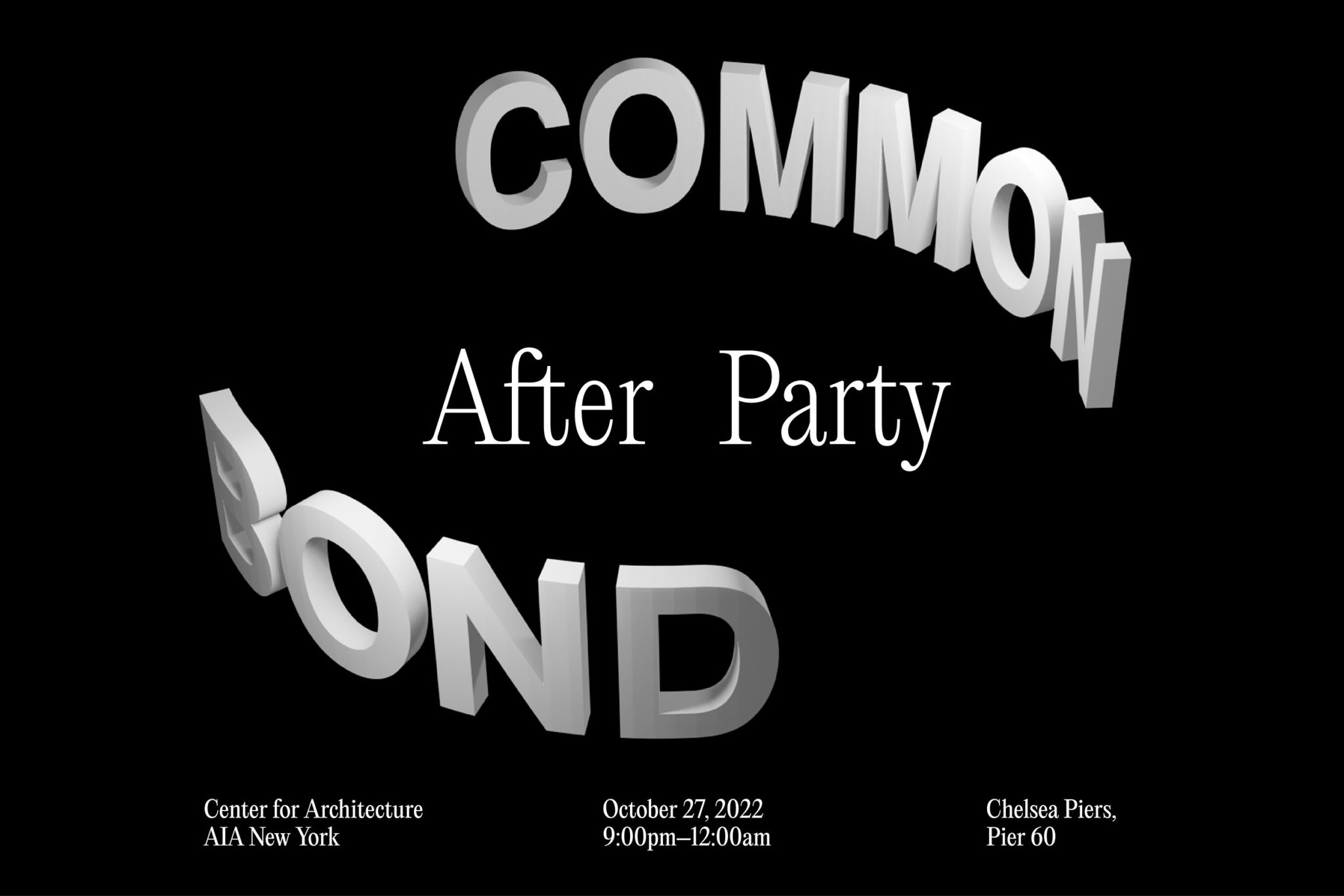Common Bond 2022 After Party - Calendar - AIA New York / Center for ...