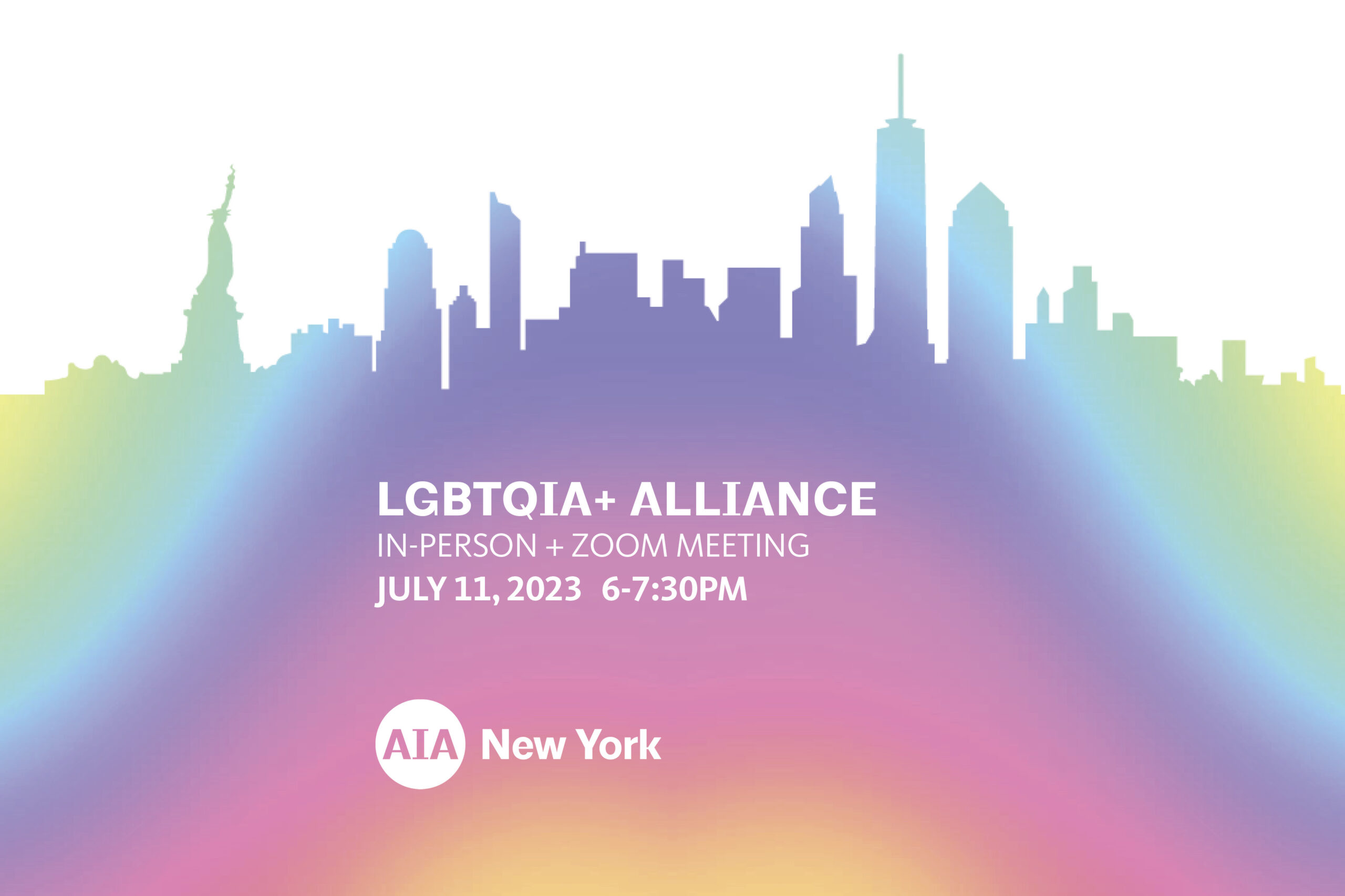 AIANY LGBTQIA+ Planning Meeting - Calendar - AIA New York / Center for Architecture