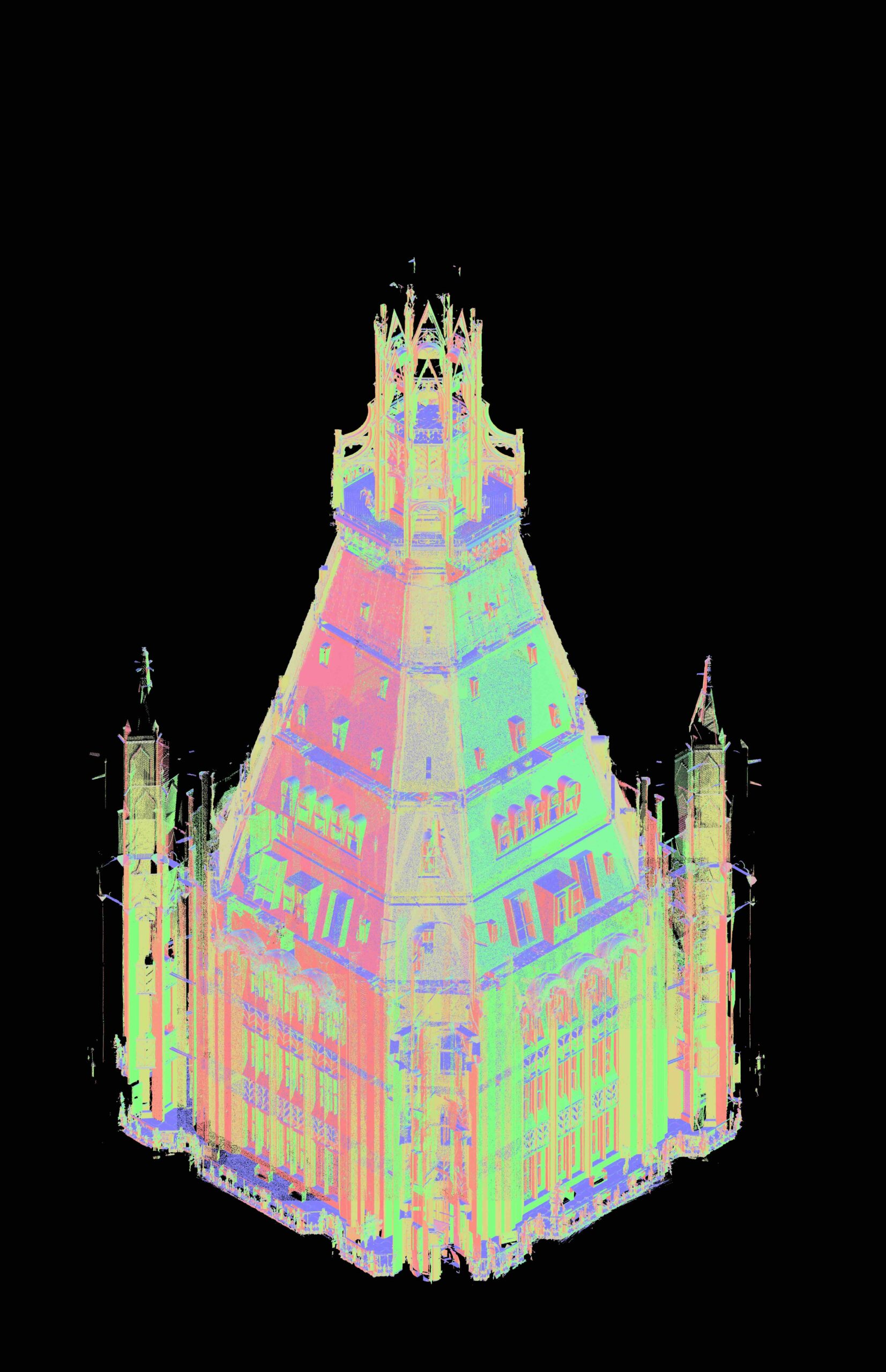 Pinnacle Penthouse at the Woolworth Building: 3D Laser Scanning Case ...